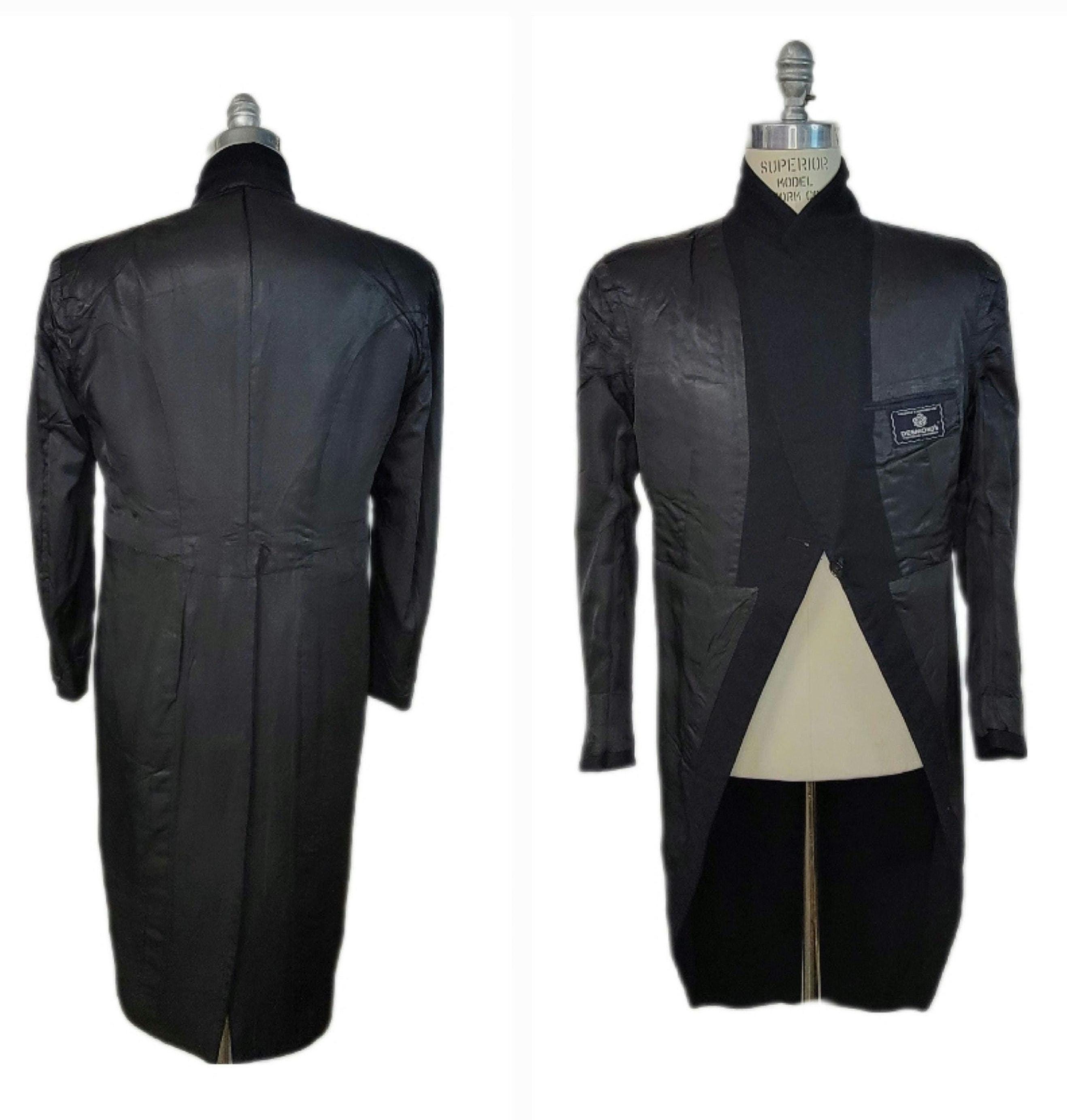 Mens ~ Vintage ~ Daytime ~ 3 Piece ~ Formal ~ Morning Suit ~ Ascot ...