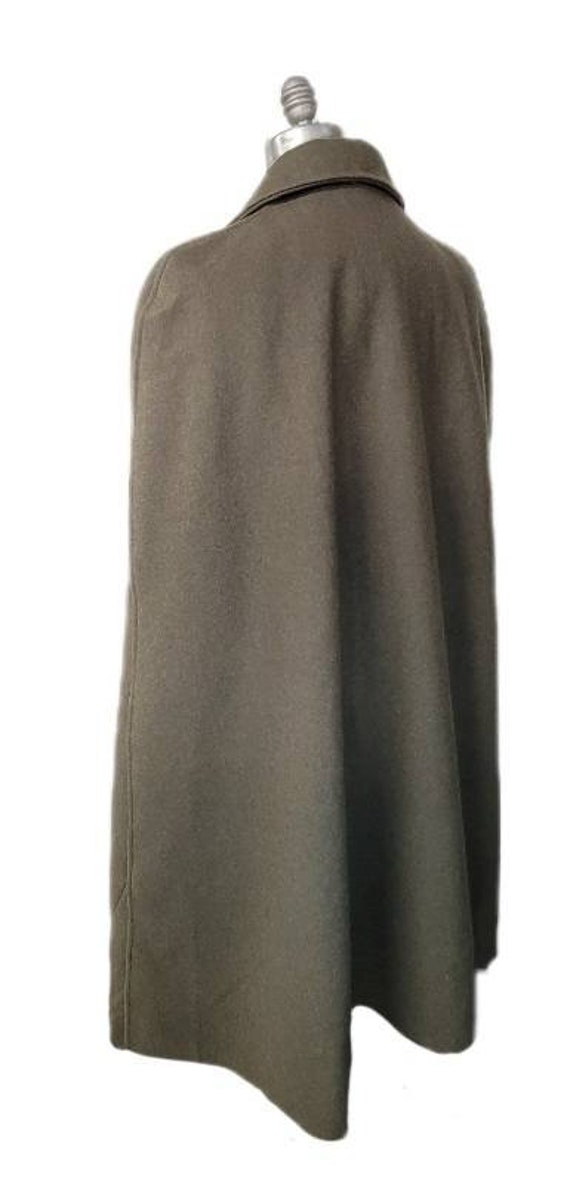 Vintage ~ Men's ~ Green ~ Cape ~ Civilian ~ Military … - Gem