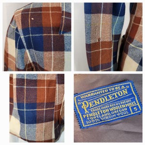 Vintage ~ Mens ~ Pendleton Jacket ~ Incredible ~ Colors Are Cream ...