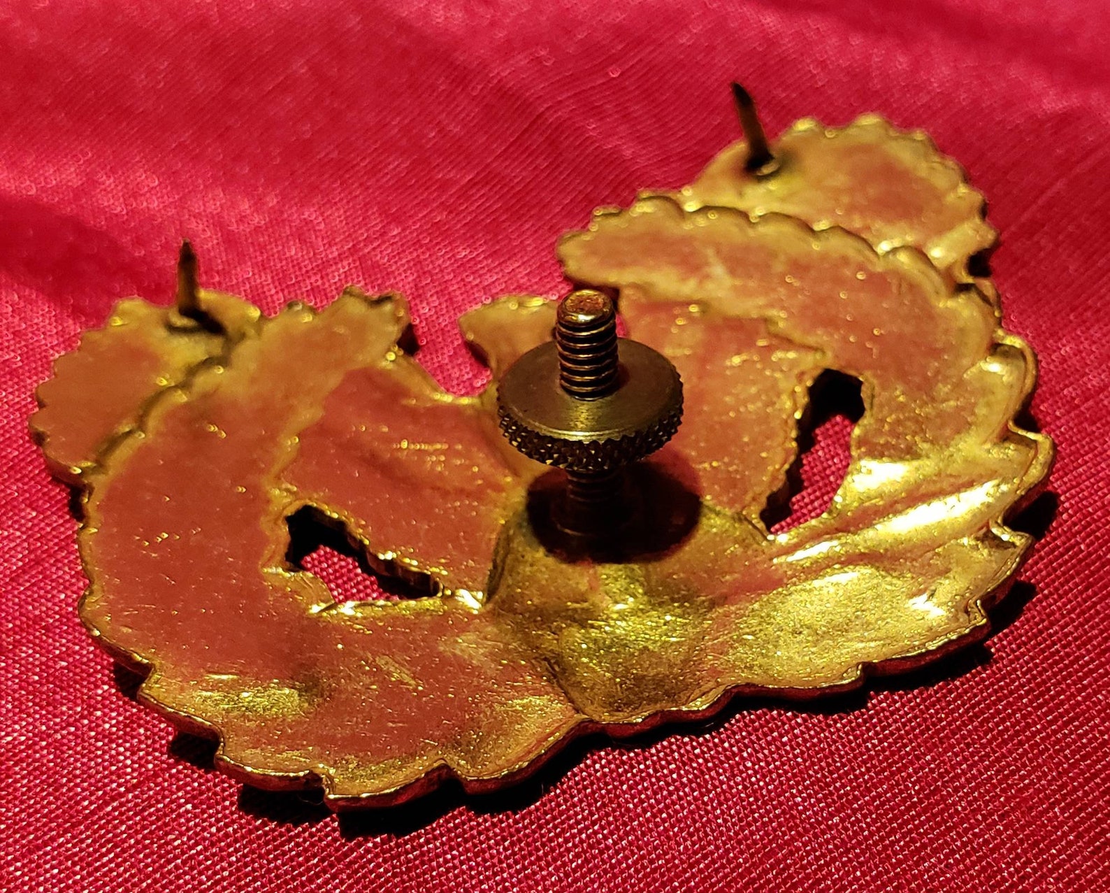 WW2 Warrant Officer Hat Device – Screw Back Army Uniform Insignia - Etsy