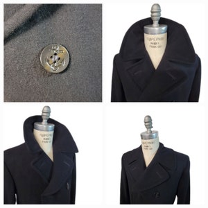 WW2 ~ Mens ~ Navy ~ Original ~ Peacoat ~ Enlisted ~ Must See!!! - Etsy