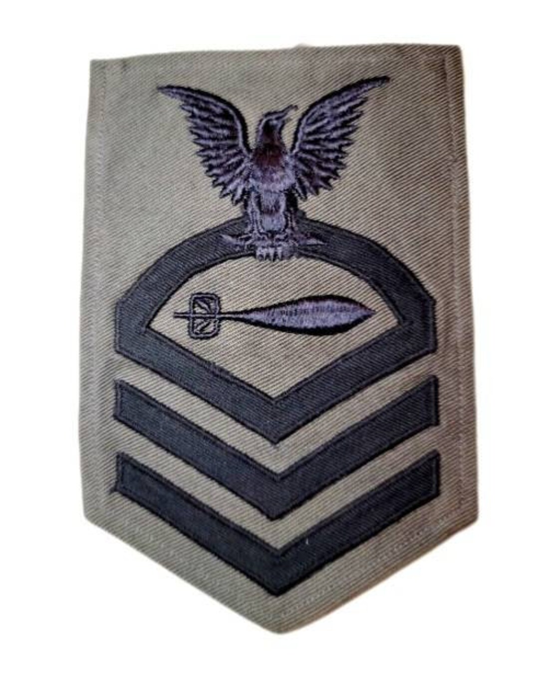 WW2 Chief Petty Officer Torpedo Rating Excellent Dress Blues Patch ...