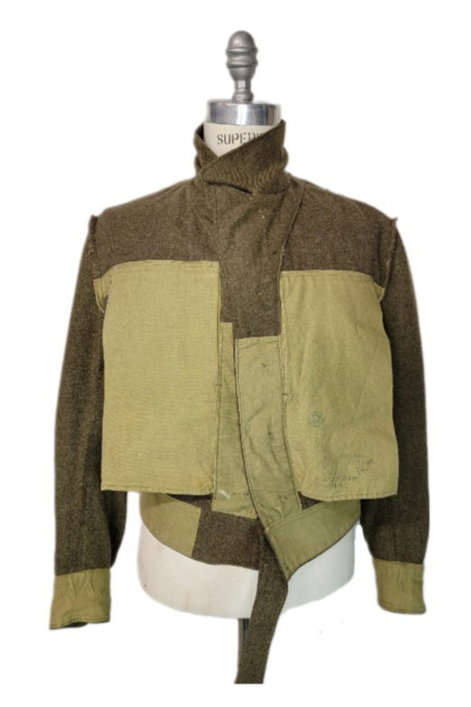 Vintage Ike Jacket Battle Dress Serge Blouse Belt Buclke Lk - Etsy
