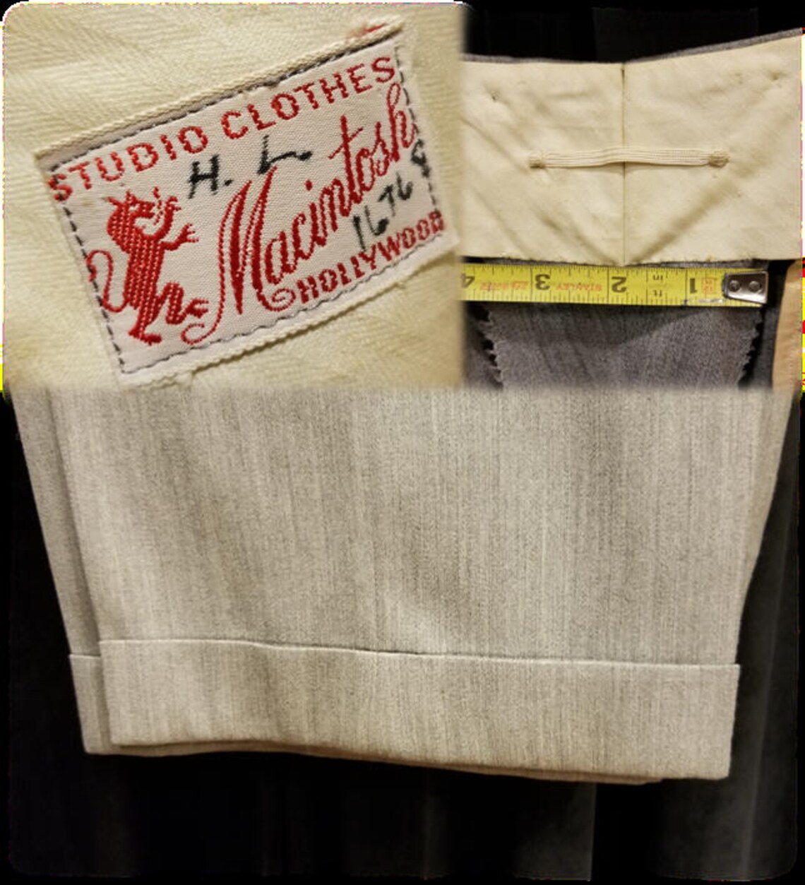Vintage Mens Macintosh Studio Clothes Hollywood Zoot - Etsy