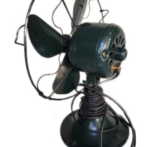 Vintage Rare Green Gold General Electric Desk Fan - Etsy