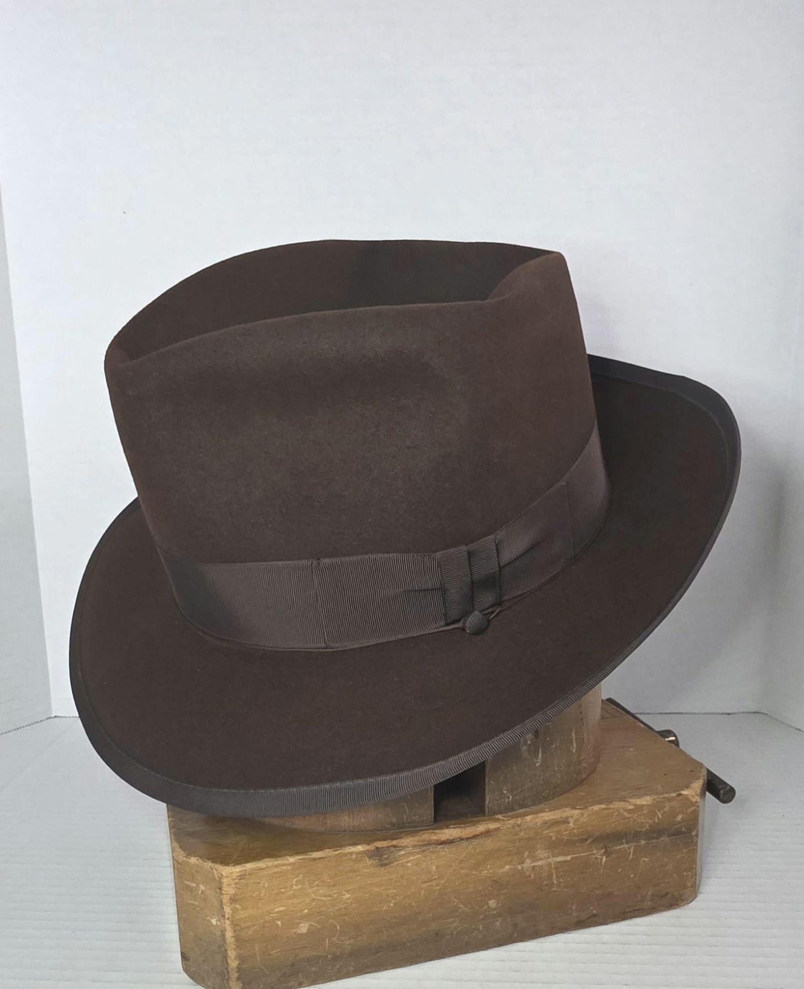 Vintage Men's Mobster Fedora L@@k!!! - Etsy 日本