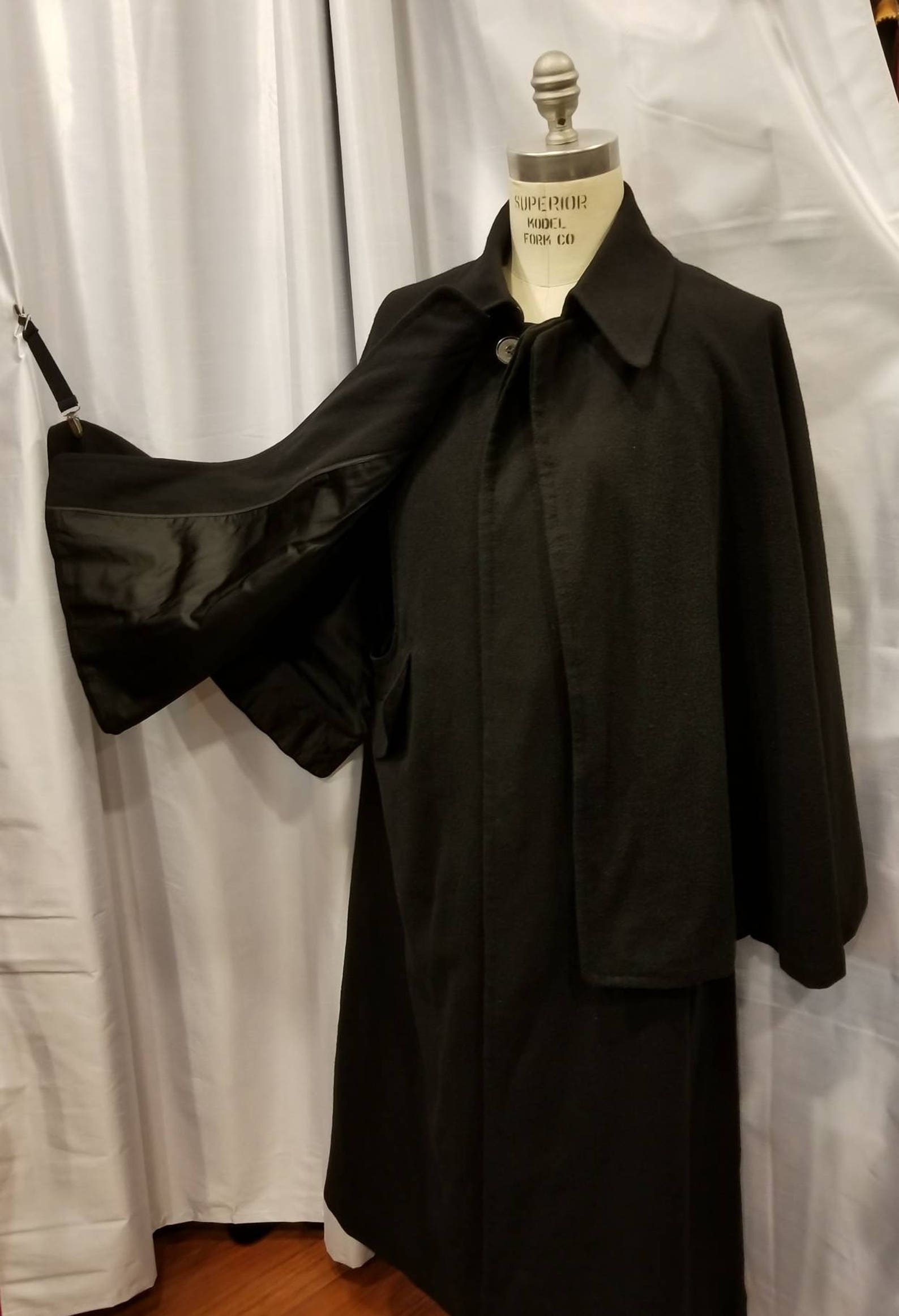 Vintage Mens Inverness Coat Scotland Yard Overcoat - Etsy