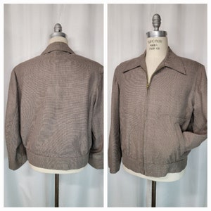 Vintage Men's Car Coat Ricky Jacket Sportcoat Talon Zipper Lk - Etsy