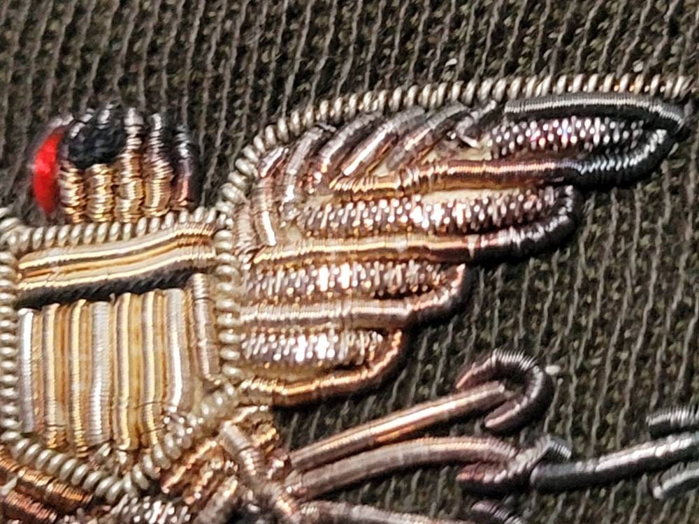 WW2 NOS Vintage Full Bird Colonel Insignia Olive Drab | Etsy