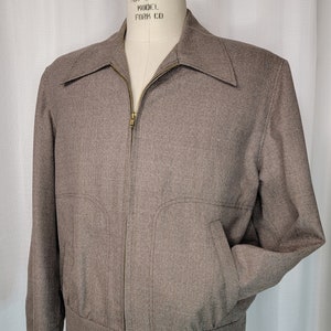 Vintage Men's Car Coat Ricky Jacket Sportcoat Talon Zipper Lk - Etsy