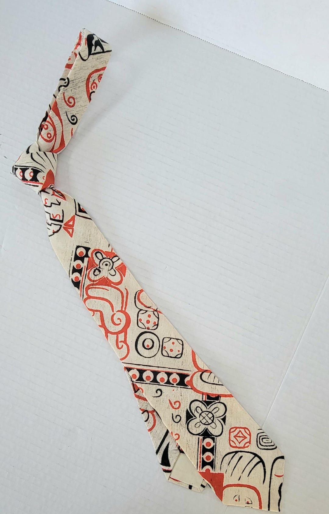 Vintage ~ Mens ~ Cravat ~ Maya De Mexico ~ Necktie ~ Beautiful ~ Must ...