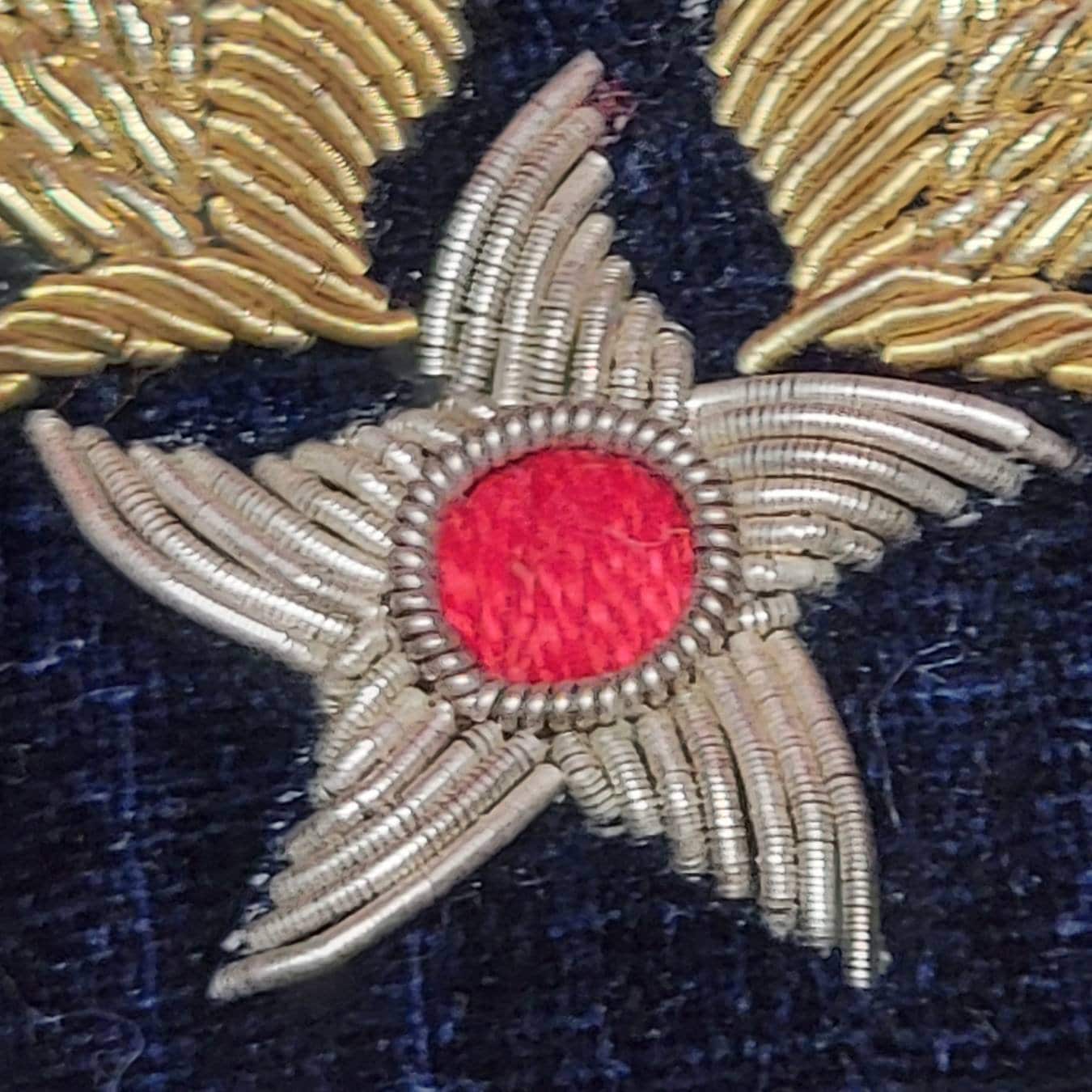 WW2 Beautiful Bullion CBI and Headquarters Shoulder Patches | Etsy