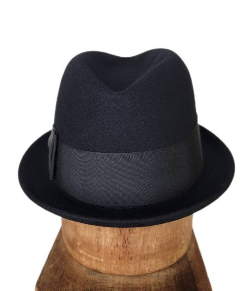 Vintage ~ Men's ~ Alexander ~ Black ~ Fedora ~ Customized ~ Union ...