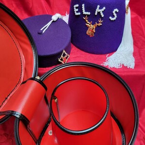 Vintage BPOE ~ Elks Lodge "fezez" ~ Case ~ His & Hers ~ Beautiful ...