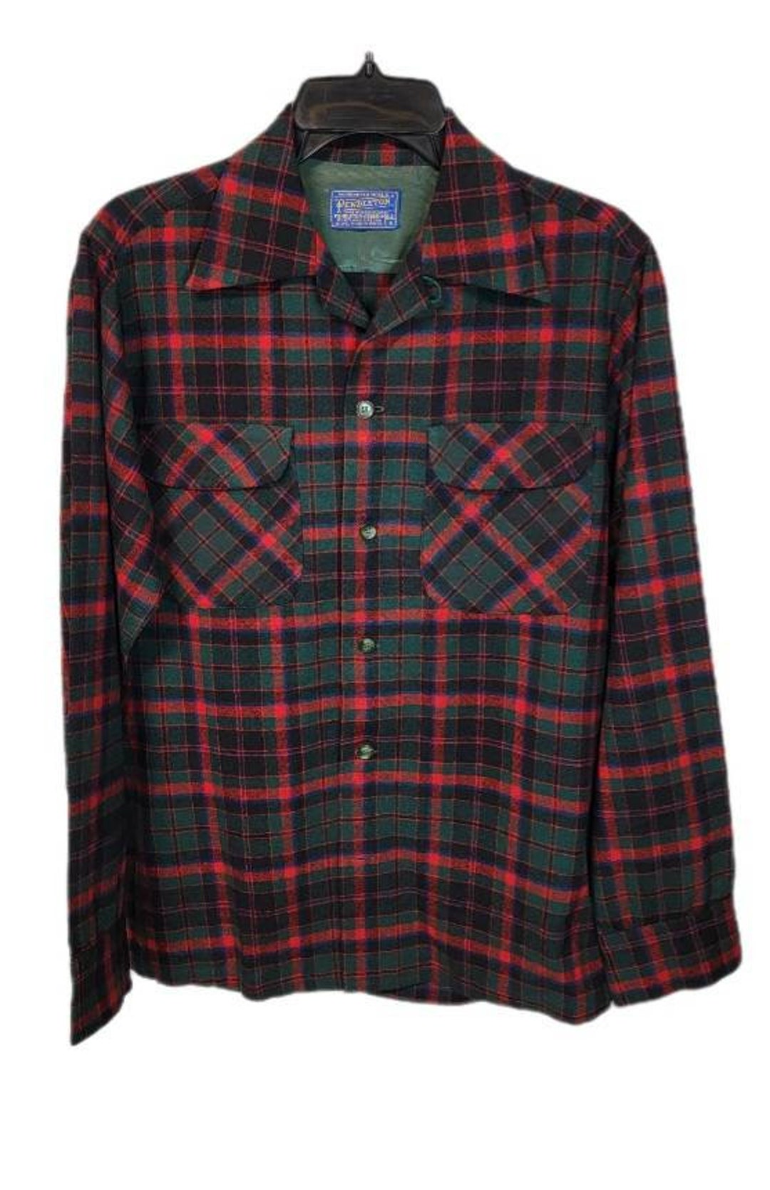 Vintage ~ Mens ~ Pendleton Shirt ~ #L3 ~ Incredible ~ Colors ~ 100% ...