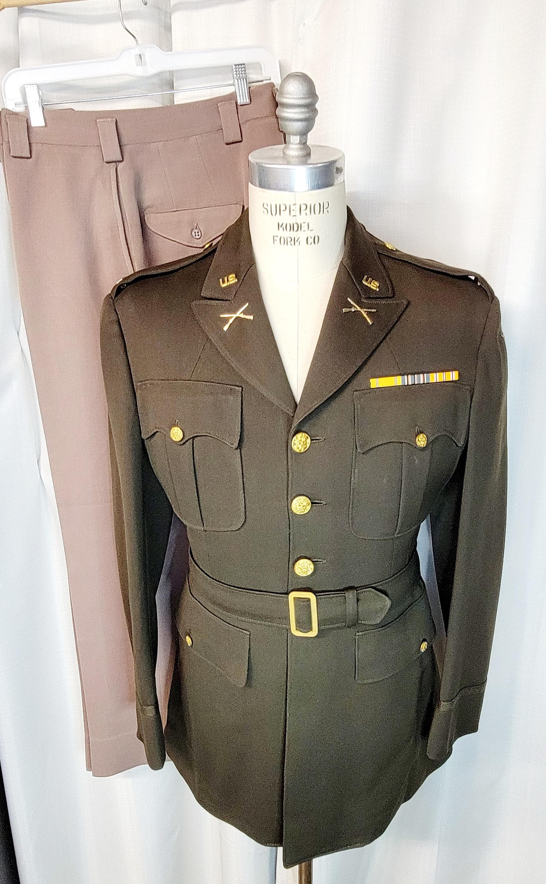 WW2 US Army Officers Dress Uniform 4th Army Uniform L@@k!!! - Etsy