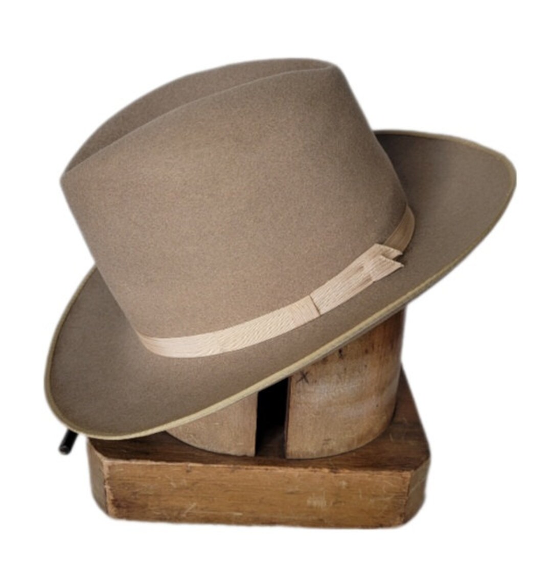 Vintage Western Cowboy Open Road Fedora Hat Must See - Etsy