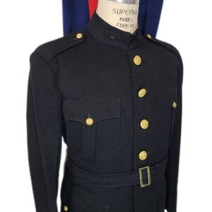 Vintage WW2 USMC Officers Dress Blues Beautiful Original Lk - Etsy