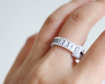 Half Size Ring - Etsy