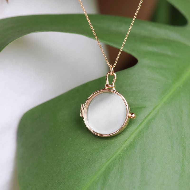 Glass Locket - Etsy