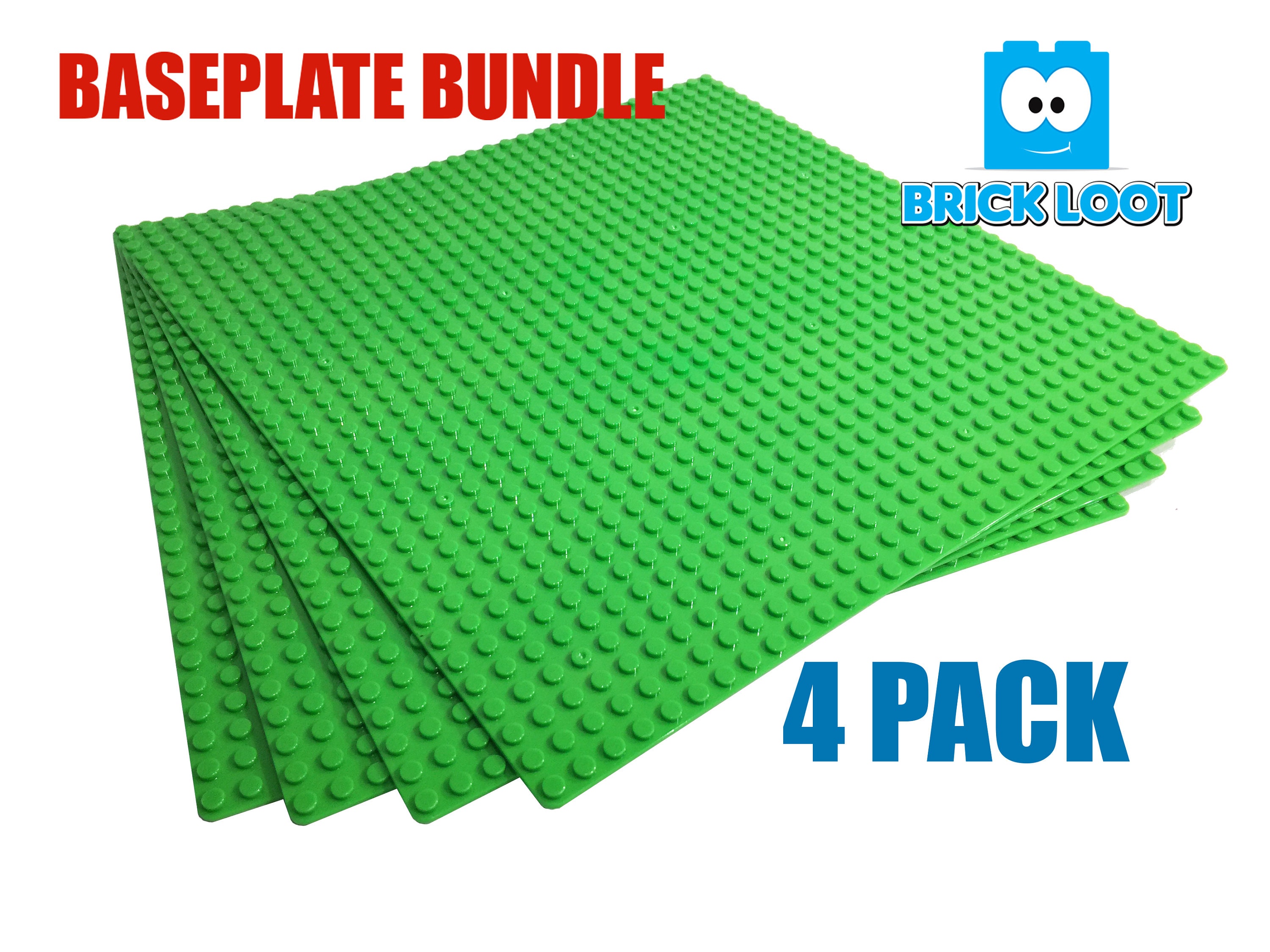 Baseplate Bundle 4 Pack of 10 X 10 / 32 Stud X - Etsy