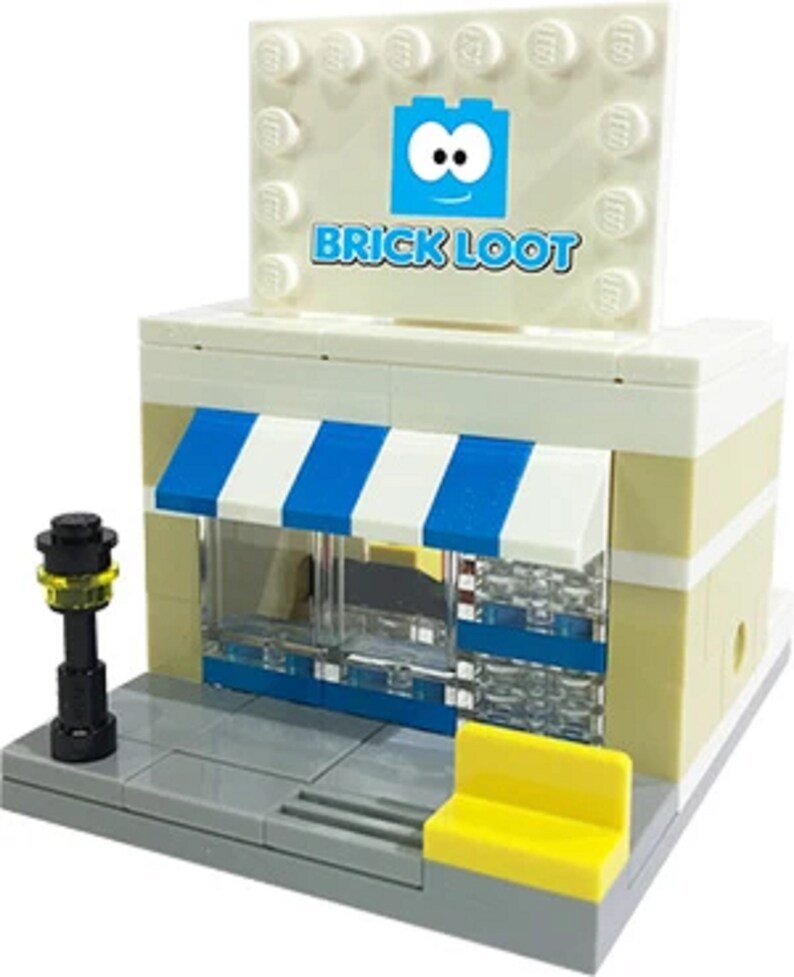 Exclusive Brick Loot Build Mini City Brick Loot Store by Joe - Etsy