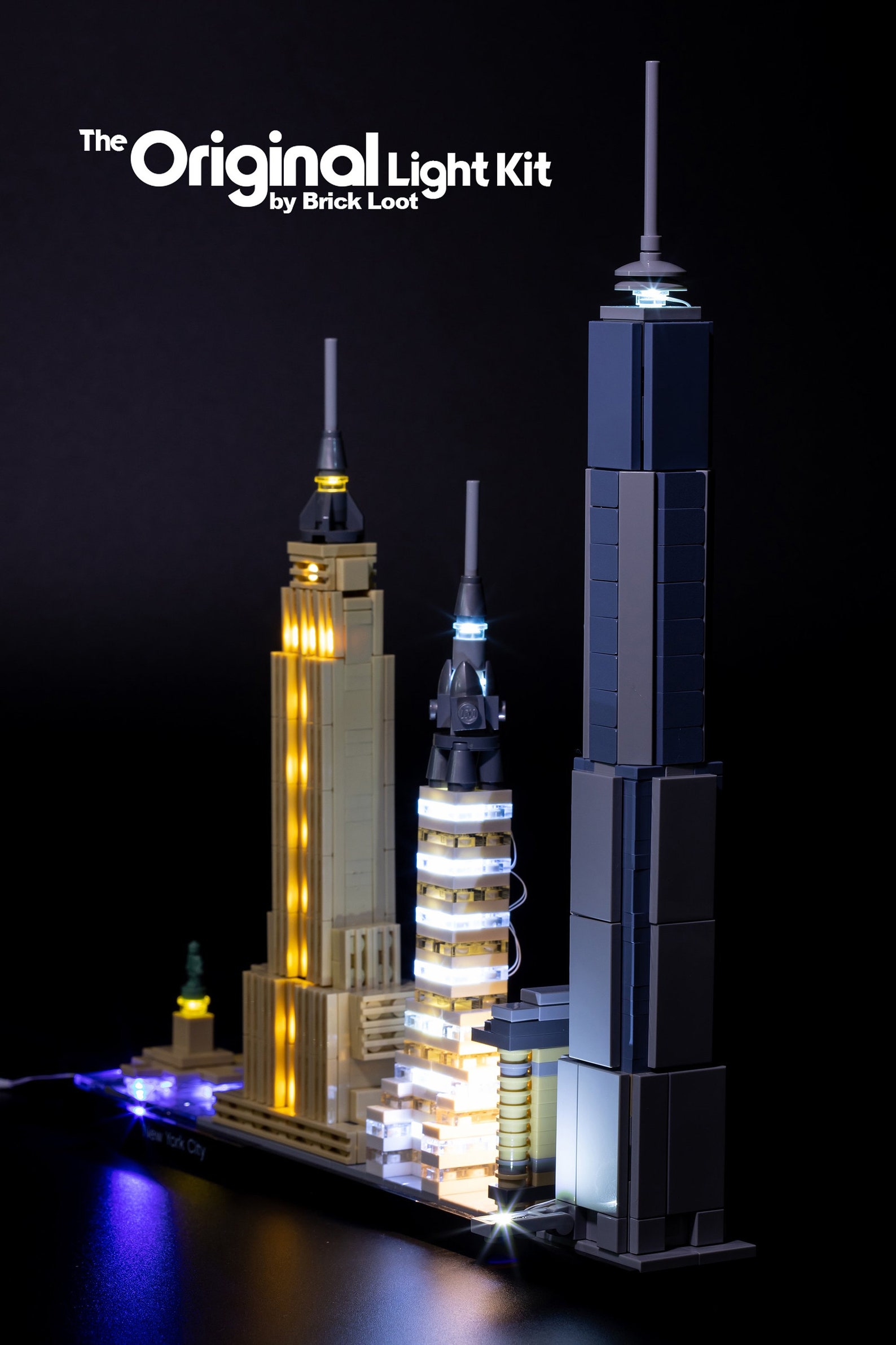 LED Lighting Kit for LEGO 21028 New York City Skyline - Etsy
