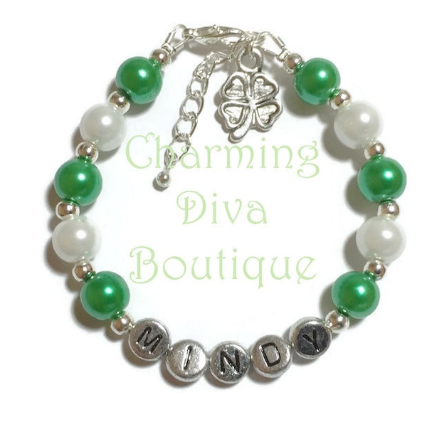 St Patricks Bracelet - Etsy