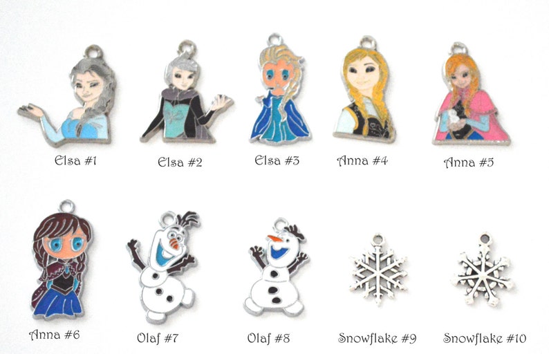 Personalized Frozen Bookmark With Elsa Anna Olaf Snowflake | Etsy