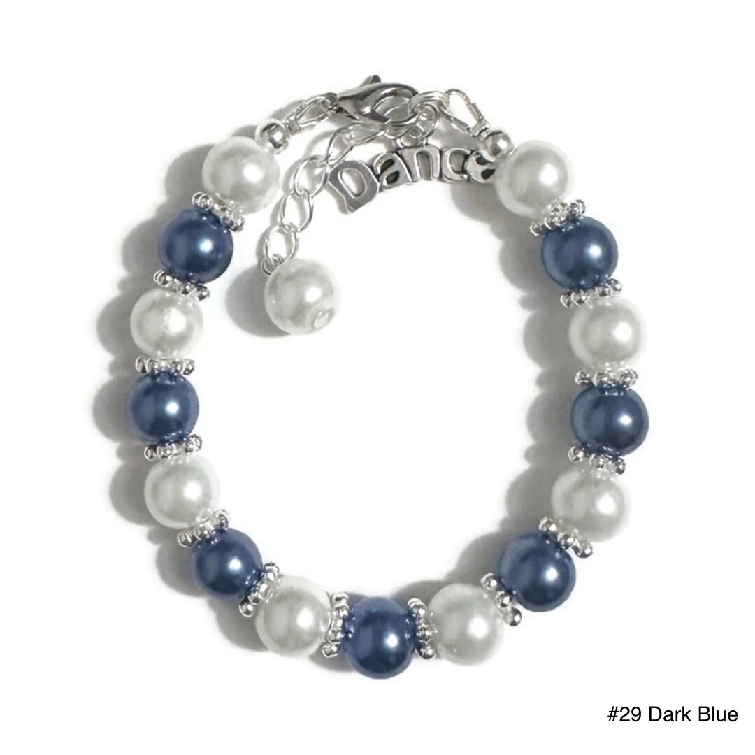 Dance Bracelet-beaded Dance Charm Bracelet-dance Jewelry-custom ...