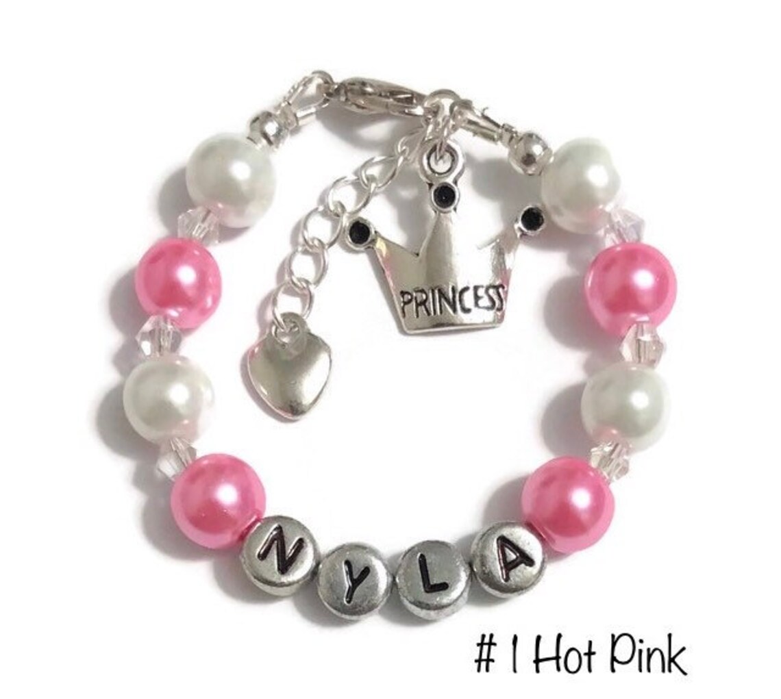 Personalized Princess Crown Charm | Etsy