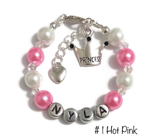 Personalized Princess Crown Charm | Etsy