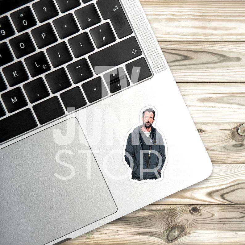 The Pitt Sticker - Dr Robby Character Fan Art Sticker | Kiss-cut Vinyl ...