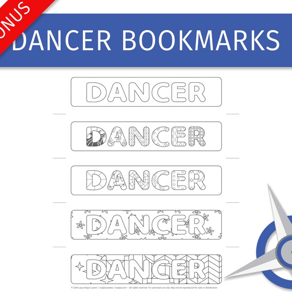 Zendoodle Bookmark - Etsy