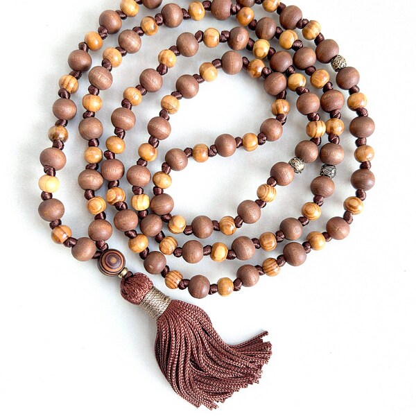 Wood Mala Beads - Etsy