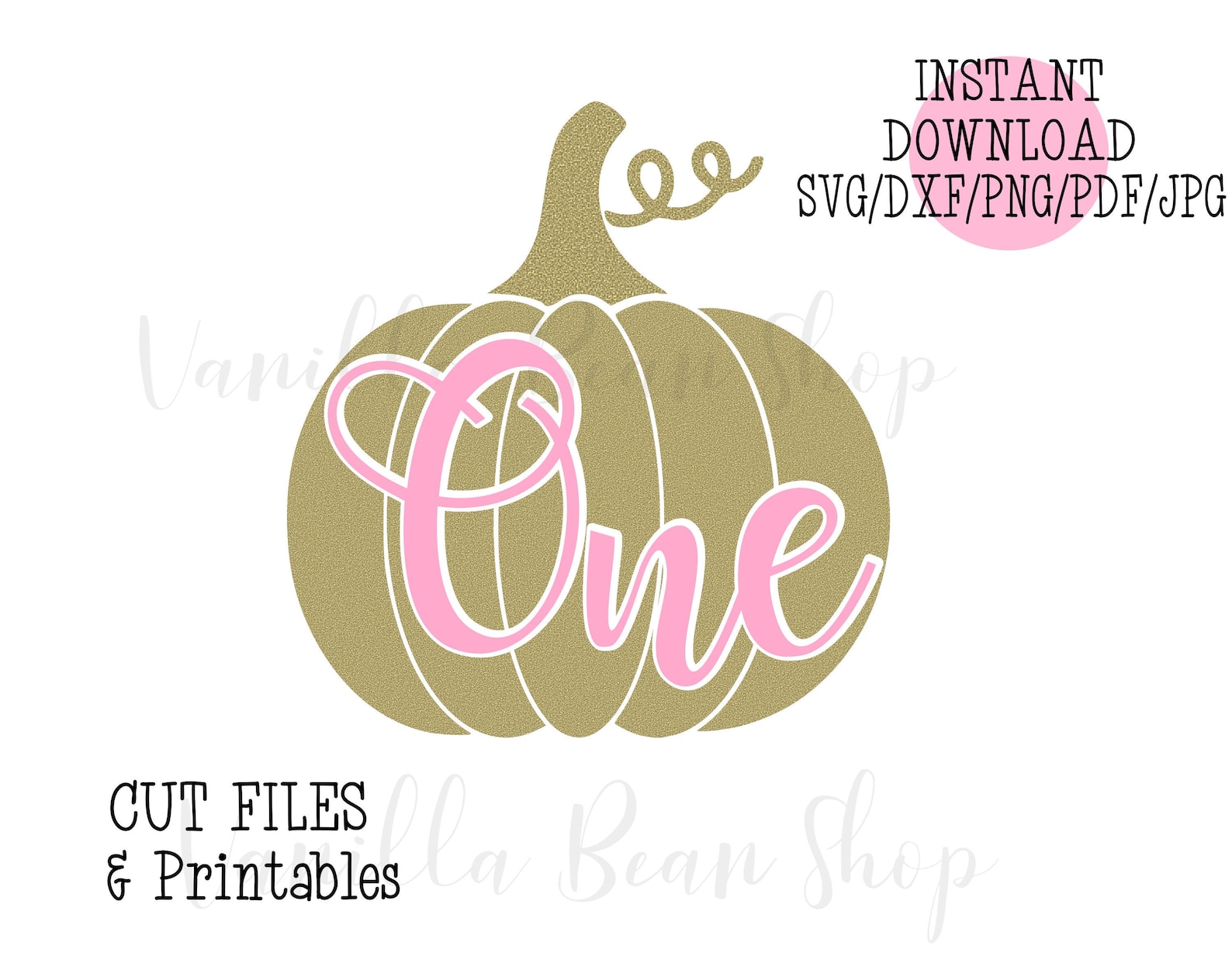 Pumpkin Birthday Svg | Pumpkin One Svg | Pumpkin Birthday Printables ...