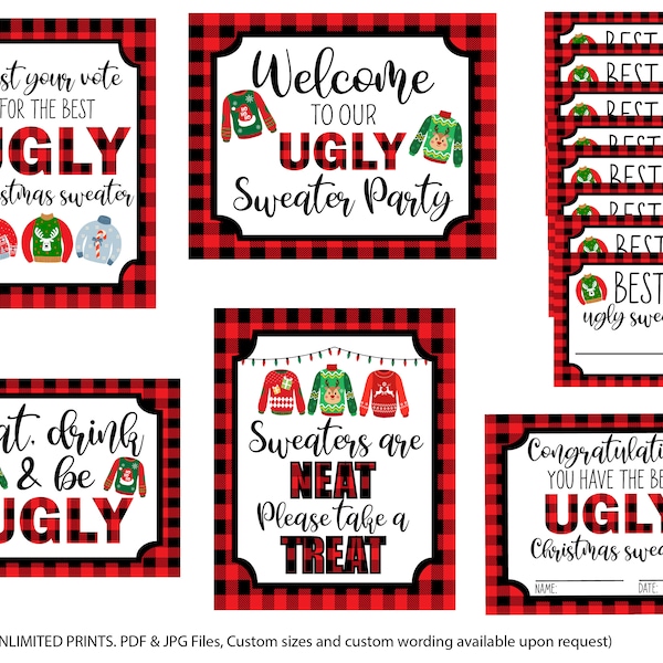 Ugly Sweater Party - Etsy