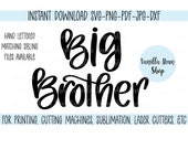 Big Brother Svg Png Jpg Pdf Dxf Big Brother Cut File - Etsy
