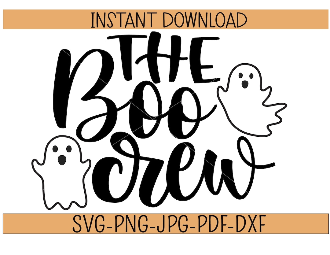 Boo Crew SVG | the Boo Crew Svg | Boo Crew Png | Boo Crew | Halloween ...