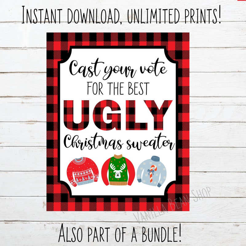 Ugly Sweater Party - Etsy