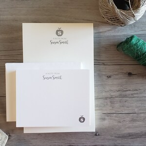 Ultimate Teacher Gift Bundle: Personalized Notepads, Note Cards and ...