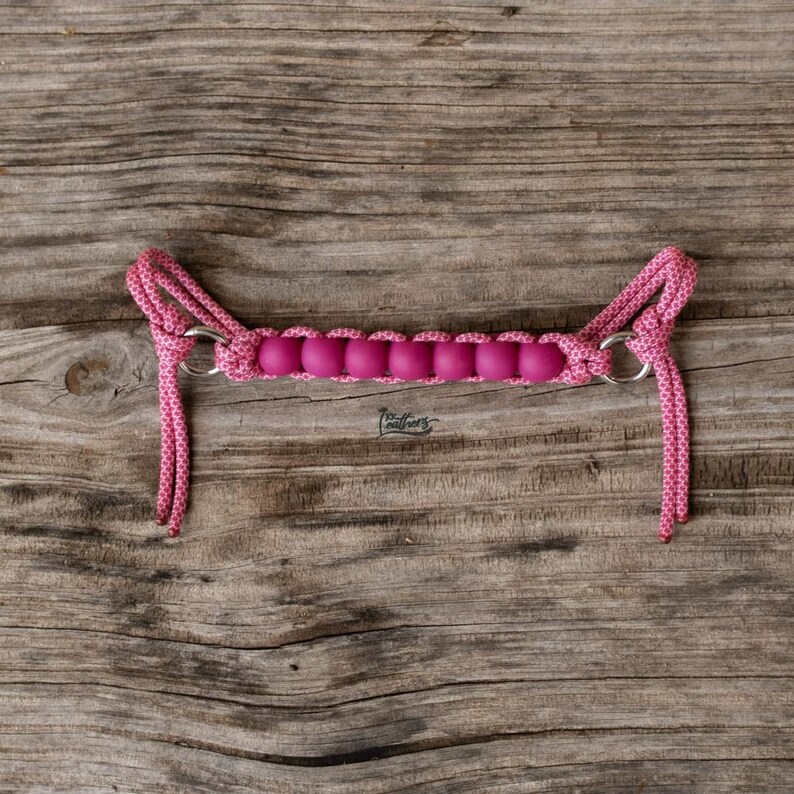 CUSTOM ORDER Pink Diamond Silicone Beaded OG Kush Kurb for Horse ...