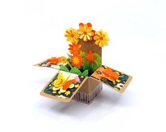 Pop up Garden Card - Etsy