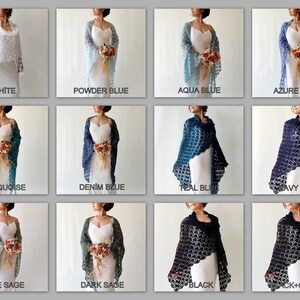 Dark Blue Shawl, Denim Wrap, Bridal Wedding Wrap, Evening Scarf, Mohair ...