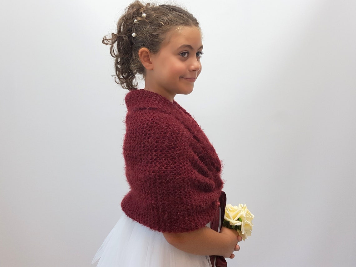 Flower Girl Shawl Wedding Wrap Kids Shawl Little Girls - Etsy