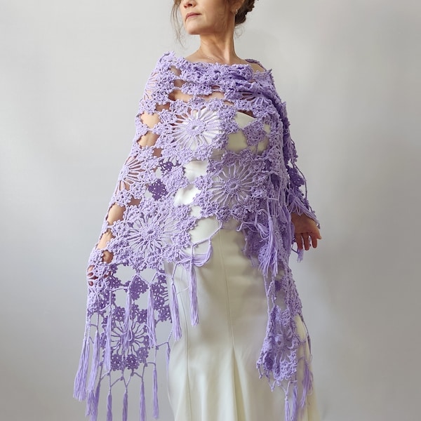 Lilac Shawl - Etsy