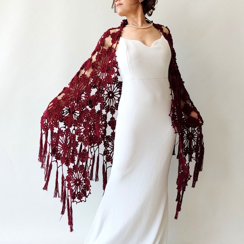 Beaded Shawl - Etsy
