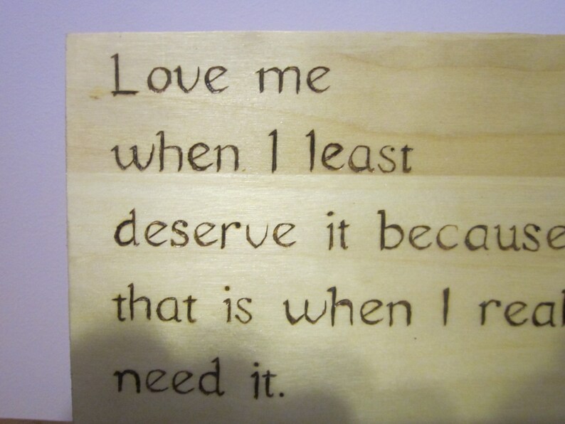 Wood Burned Swedish Proverb on Aspen - Etsy UK