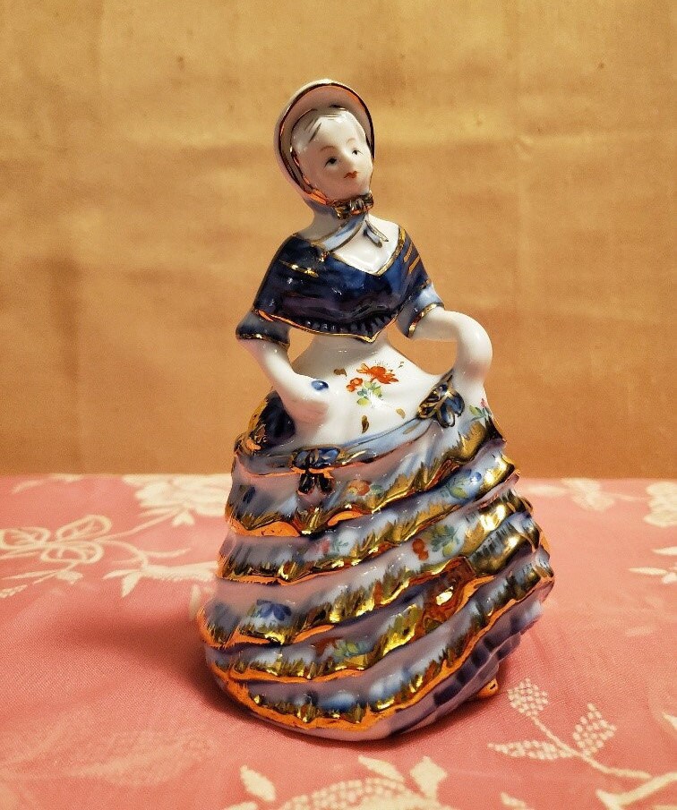 Limoges China Southern Belle Dancing Lady Figurine - Etsy
