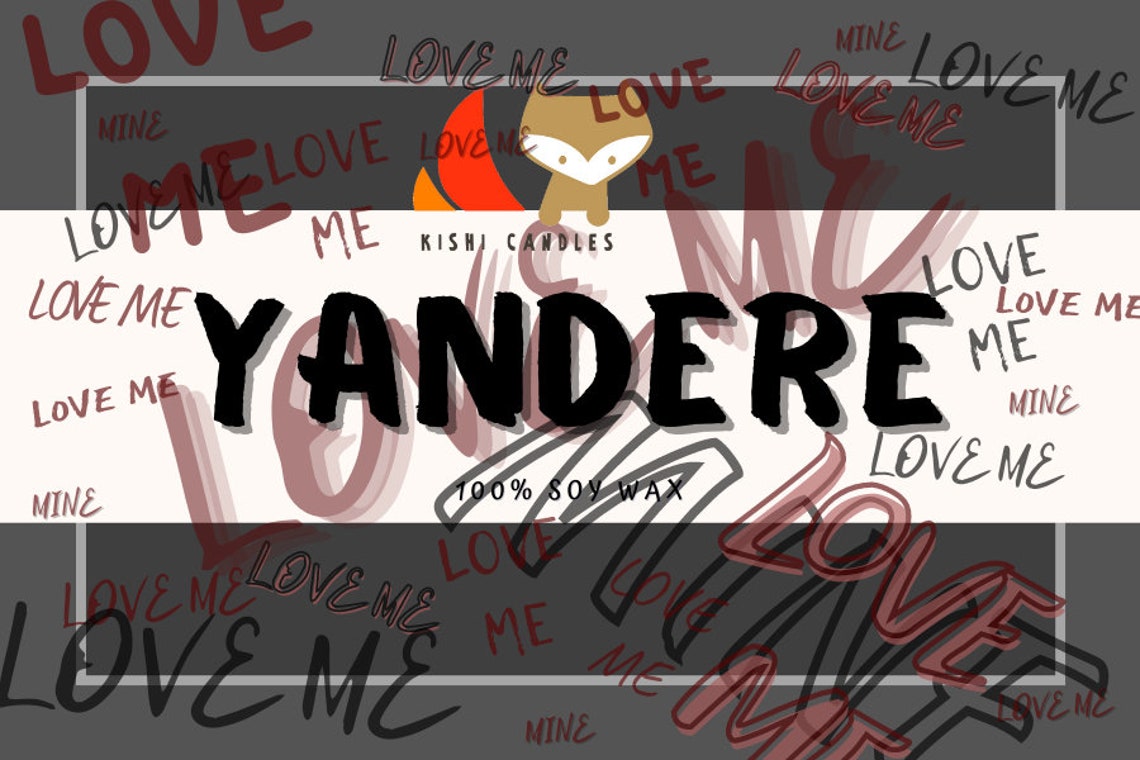 Yandere Fictional Love Interest Line Soy Wax Melt - Etsy